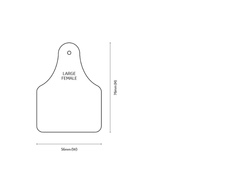 Visual Tag - Large Female - Allflex Australia